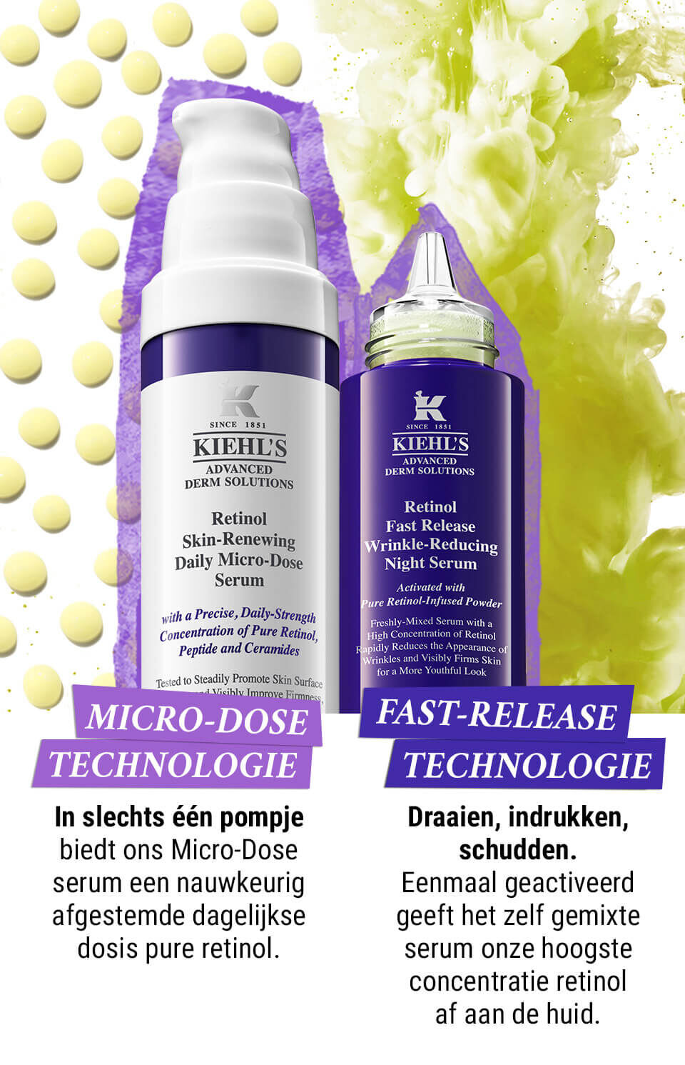 Ontdek de retinolserums van Kiehl's | Kiehl's Nederland